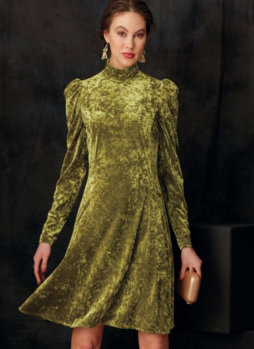 V9327 VOGUE Schnittmuster Kleid - Maschinensticken, Nähen ...